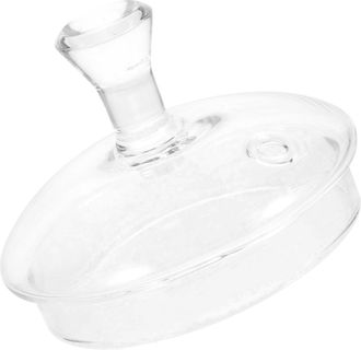 BESPORTBLE Glas Teekannendeckel Klar 62mm Ersatzdeckel Teekanne Hitzebest&auml;ndig mit Griff f&uuml;r Haushalt Teeauslauf und Camping
