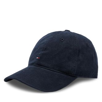 Tommy Hilfiger Cap Tommy Hilfiger Flag 85 Soft 6 Panel Cap AM0AM12531 Dunkelblau