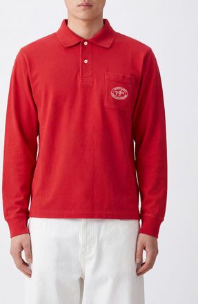 Sporty & Rich Polo Herren Farbe Ruby