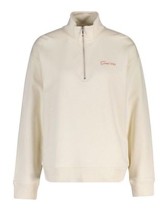 GANT Sweatshirt SCRIPT HALF ZIP mit Stehkragen, normale Passform