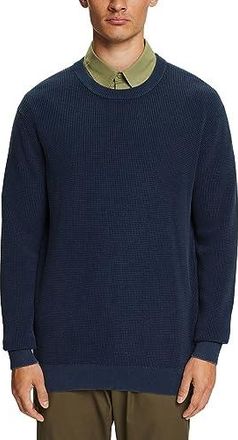 Esprit 083ee2i304 Sweater, 400/bleu Marine, XXL Homme