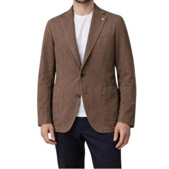 Bharnaba R 7002.Moro Einreiher-Jacke - - Jackets - Herren - Braun - 3XL