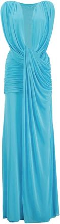 CHRISTOPHER ESBER Femme, Robes, Bleu, Taille: 36 FR Robe drap&eacute;e bleu