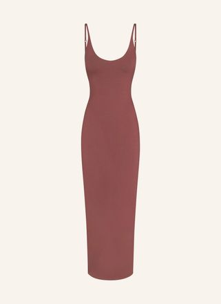 SKIMS Skims Lounge-Kleid Smooth Layers braun