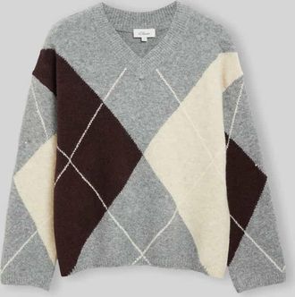 s.Oliver Red Label Pullover mit &uuml;berschnittenen &Auml;rmeln