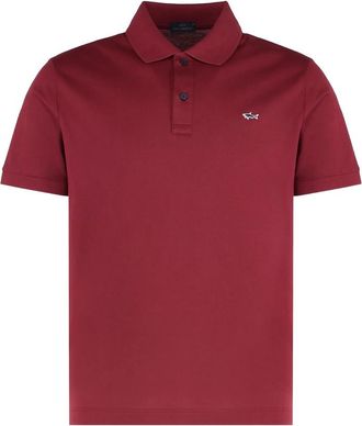 Paul & Shark Logo-embroidery Short-sleeve Polo Shirt
