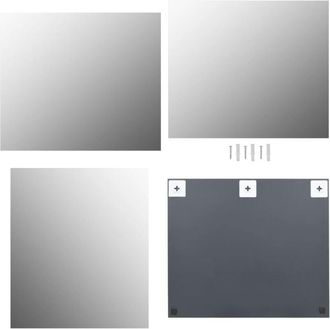 vidaXL Rahmenloser Spiegel 80x60 cm Glas - Wandspiegel - Spiegel - Glas - Wanddeko - Deko - Home & Living