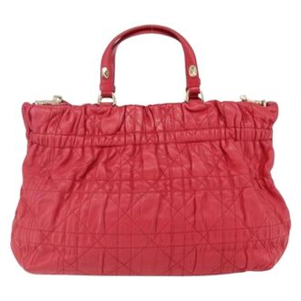 Dior Tote Delices Pre-owned - Femme - Pre-owned - Rouge - Taille: ONE Size