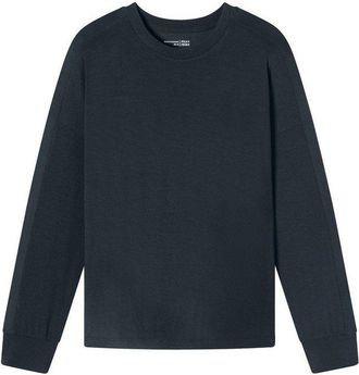 Schiesser Longsleeve Mix+Relax Rundhals, langarm, Mesh-Einsätze, Modal