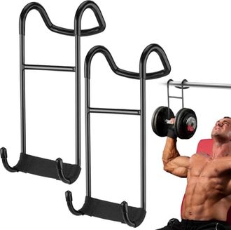 Generic Dumbbell Spotter Hooks - Hantel Spotter -Haken für Bankdrücken, Hantel Spotter Hook Langhantelbefestigung |