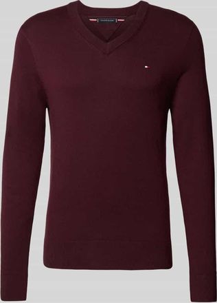 Tommy Hilfiger Regular Fit Pullover aus Baumwoll-Kaschmir-Mix
