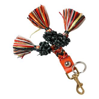 Dolce & Gabbana unisex, Accessoires, Multicolore, Taille: ONE Size Porte-cl&eacute;s fermoir cha&icirc;ne