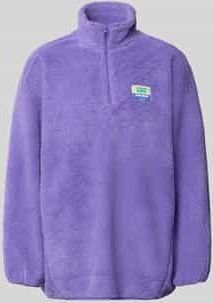American Vintage Oversized Pullover mit Stehkragen Modell HOKTOWN