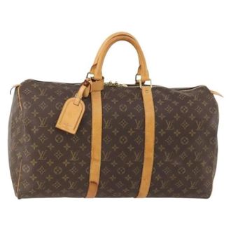 Louis Vuitton Sac week-end vintage Pre-owned - Femme - Pre-owned - Brun - Taille: ONE Size