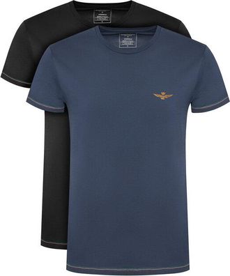 Aeronautica Aeronautica Militare T-Shirt-Set AM1UTI003B Bunt Slim Fit