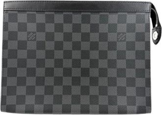 Louis Vuitton Pre-owned Damier Graphite Pochette - Homme - Pre-owned - Noir - Taille: ONE Size