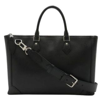 Louis Vuitton Pre-owned Taiga Slim Briefcase - Femme - Pre-owned - Noir - Taille: ONE Size