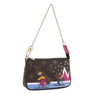 Louis Vuitton Mini sac Pre-owned - Femme - Pre-owned - Brun - Taille: ONE Size