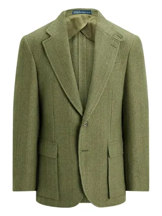 Polo Ralph Lauren blazer RL67 &agrave; simple boutonnage - Vert