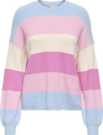 Only Onlatia L/S Stripe Pullov KNT Noos