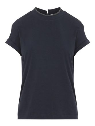 Brunello Cucinelli T-Shirt - Blau