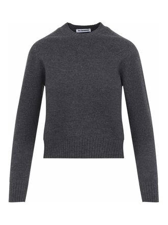 Jil Sander Pull Col Rond - Gris