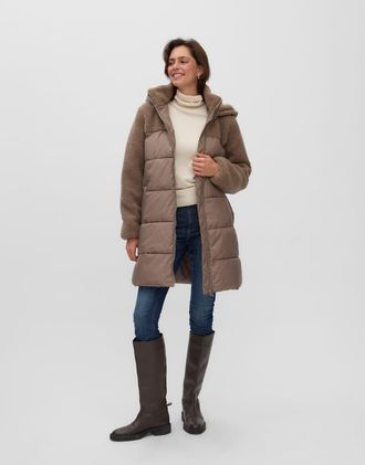 Vero Moda manteau couleur noix-Marron