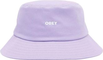 Obey Homme, Accessoires, Violet, Taille: ONE Size Bold Twill Bucket Hat