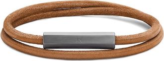 MVMT armband für Herren Kollektion LEATHER WRAP Braun - 28200028