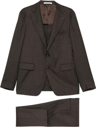 Tagliatore Notched-lapel Single-breasted Suit