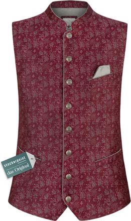 Stockerpoint Herren Edward Trachtenweste, bordeaux, 50