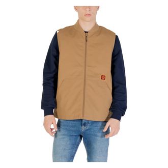 Vans Urban Skate Sleeveless Jacket - - Jackets - Herren - Beige - XL