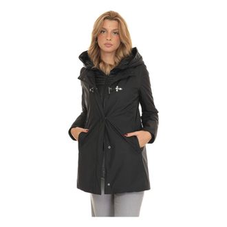 Fay Damen, Mäntel, Schwarzk, XLGröße