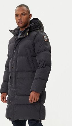 Parajumpers Daunenjacke Long Bear 25WMPMPUHF04 Schwarz Regular Fit