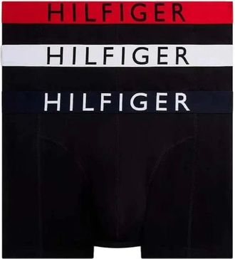 Tommy Hilfiger Homme, Sous-v&ecirc;tements, Noir, Taille: L 3P Trunk WB