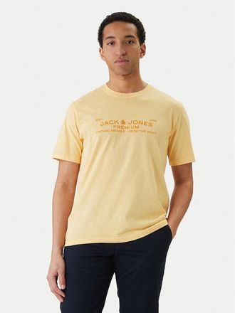 Jack & Jones Jack & Jones T-Shirt Blucaleb 12293014 Beige Regular Fit