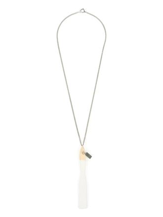Maison Margiela collier Numeric - Blanc