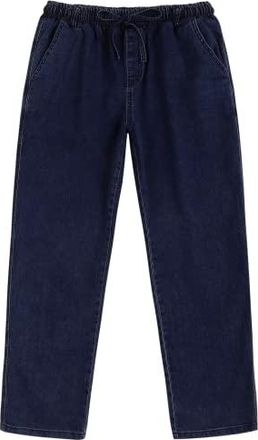 Coofandy Jeans pour Hommes Jeans Droits Pantalons Pantalons &agrave; Enfiler Extensibles Jeans &agrave; Enfiler Pantalons en Denim pour Hommes Pantalons de Loisirs Ceinture 