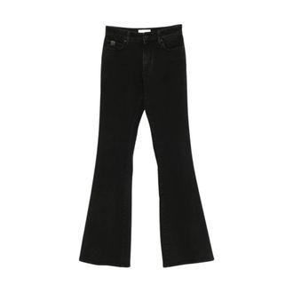 Jacob Cohen Flared Jeans - - Jeans - Damen - Schwarzk - W25