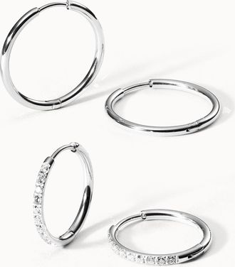 Purelei Lovely Glitter Ohrring-Set mit Zirkonia Steinen