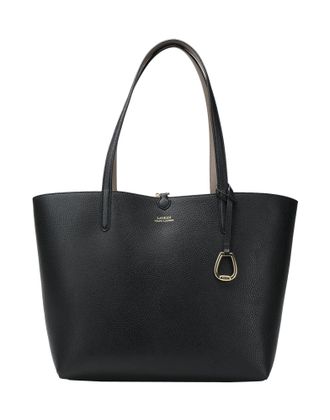 Ralph Lauren FAUX-LEATHER REVERSIBLE TOTE