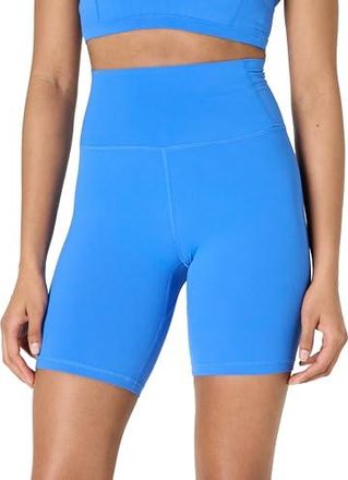 Amazon Essentials Short Cycliste Active FormFlex Ultra Doux, Taille Très Haute, 18 cm Femme, Bleu Océan, XXL