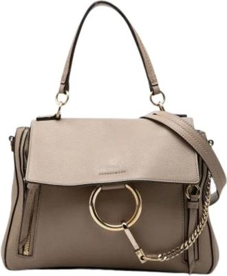 Chlo&eacute; Pre-owned Faye Day - Femme - Pre-owned - Beige - Taille: ONE Size