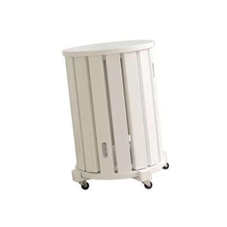 Generic Stapelbare Holzhocker im 4er-Set, ineinander steckbare Beistelltische, runder tragbarer Barhocker, for Nachttisch, Wohnzimmer, Computerzimmer, B&uuml;ro(Co