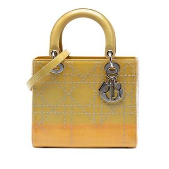Dior Sac &agrave; main Lady Pre-owned - Femme - Pre-owned - Jaune - Taille: ONE Size