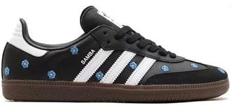 adidas Samba OG Baskets pour femme, Motif floral bleu et noir, 37 EU