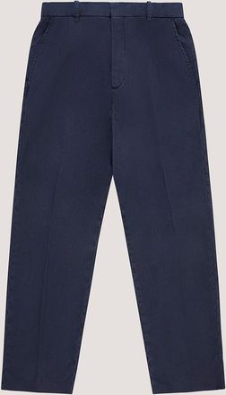 Circolo 1901 Regular-Fit Trousers in Twill Navy / 48