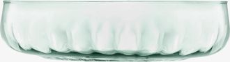 LSA Mia Niedrige Schüssel Ø31cm Recycelt/Teiloptik | 1 Einheit | Recyceltes Glas | MZ42