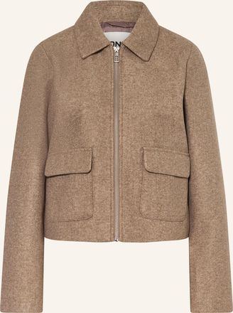 Only Kastenjacke beige