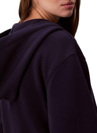 Calvin Klein Sweat logo zipp&eacute; &agrave; capuche